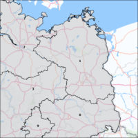 Postcodekaart Duitsland 5-cijferig | First Element Webshop