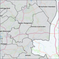 Postal code & Reference maps - The Netherlands | First Element Webshop