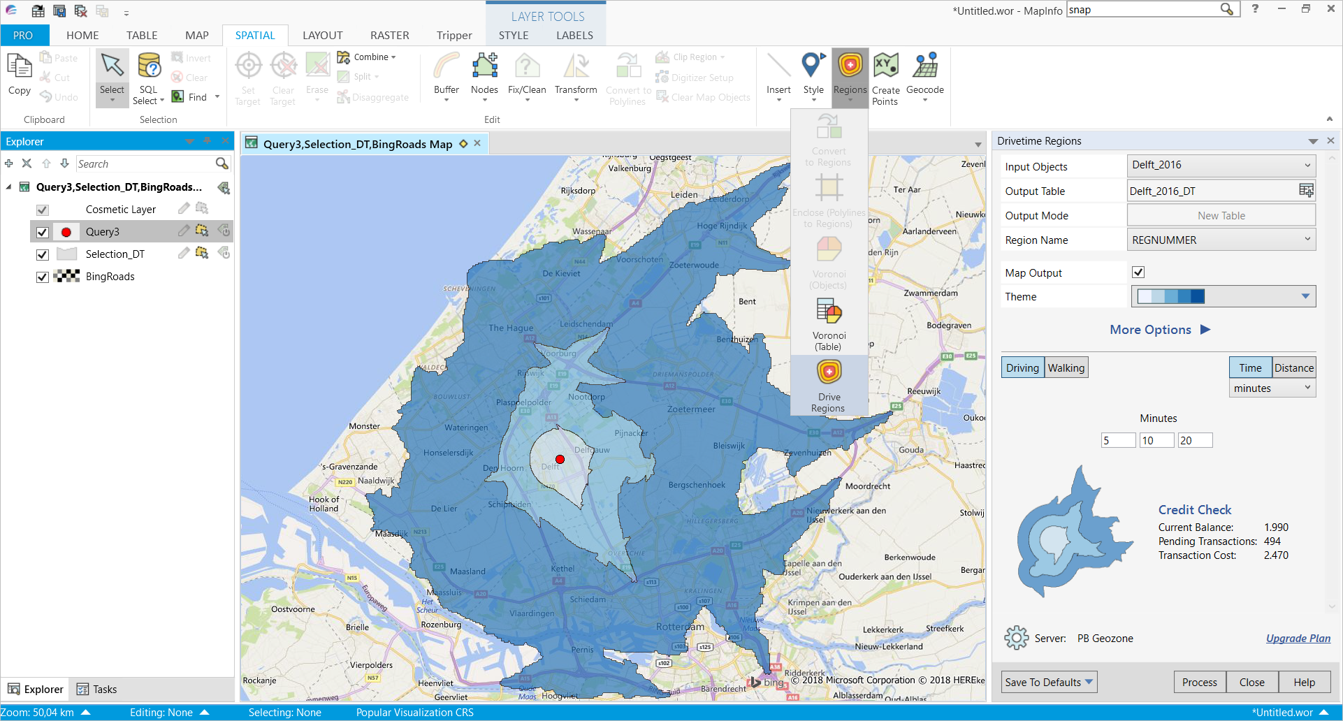 MapInfo Pro 17 - Experience GIS | First Element Webshop