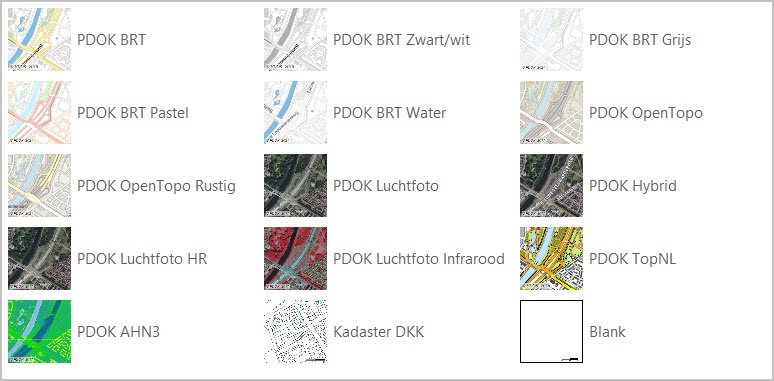 Excel E Maps Pdok Pdok Kaarten In Excel First Element Webshop
