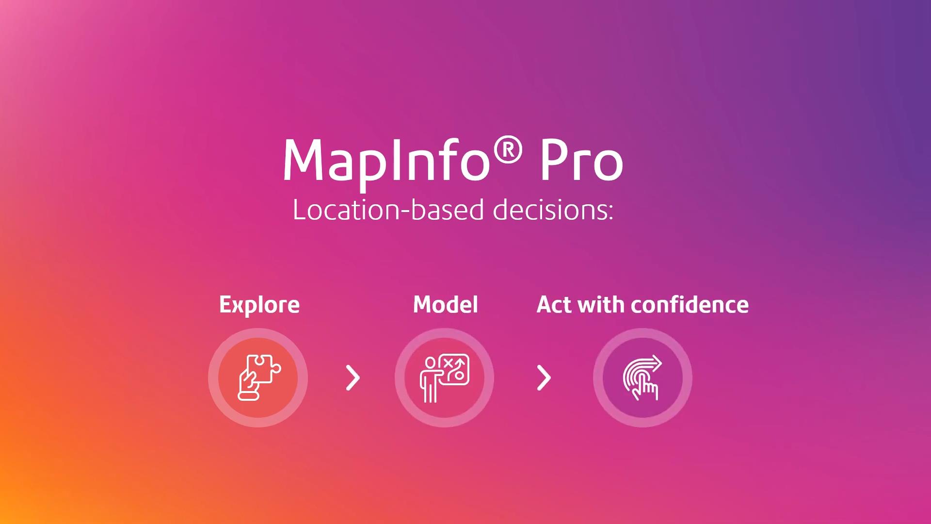 MapInfo Pro 2019 - Experience GIS | First Element Webshop