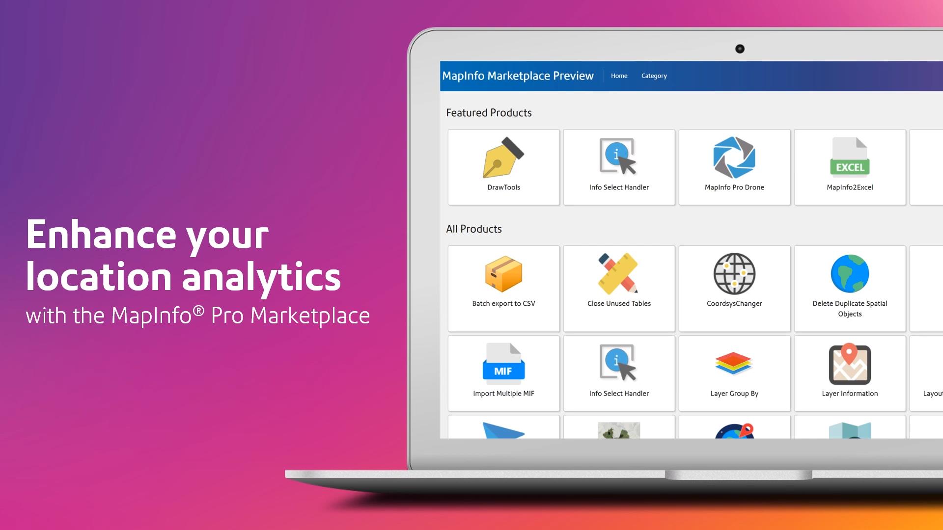 MapInfo Pro 2021 - 64-bit desktop GIS | First Element - Geo Added Value
